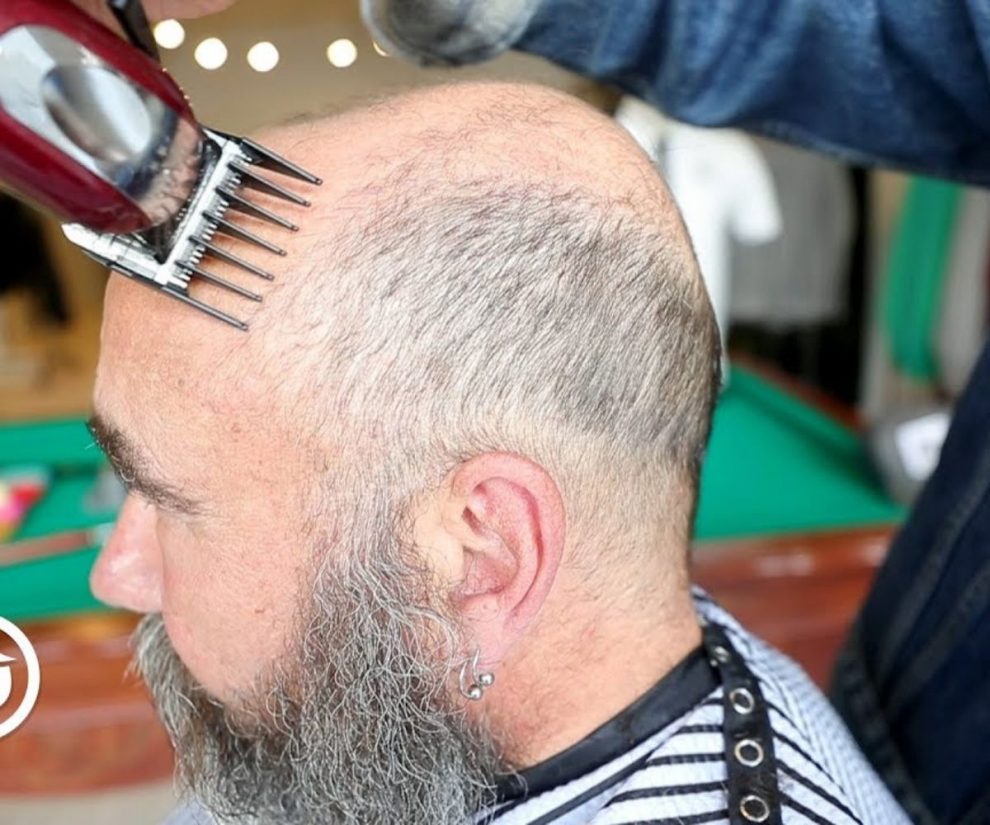 Receding Hairline Older Mens Hairstyles Thinning Hair - Your Holiday ...